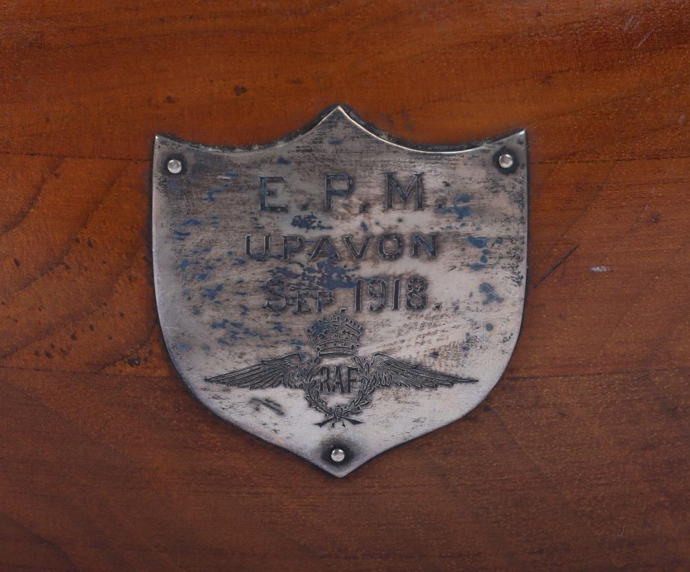 Great War Royal Air Force Aircraft Propeller Art Biscuit Barrel of RAF ...