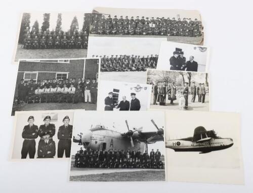 WW2 & Post War Paperwork & Photograph Grouping of Flight Lieutenant A S ...