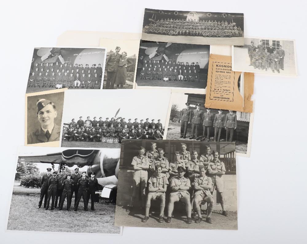 WW2 & Post War Paperwork & Photograph Grouping of Flight Lieutenant A S ...