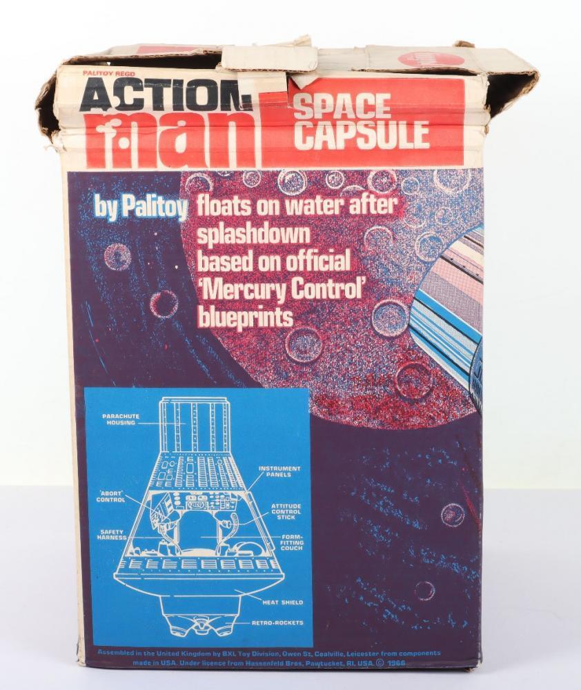 Boxed original Palitoy Action Man Space Capsule with Action Man and ...