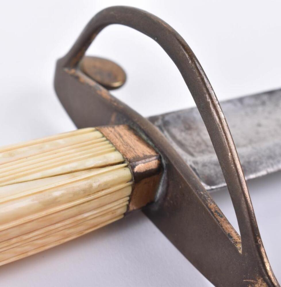 ^ Infantry officer’s sword spadroon c.1800