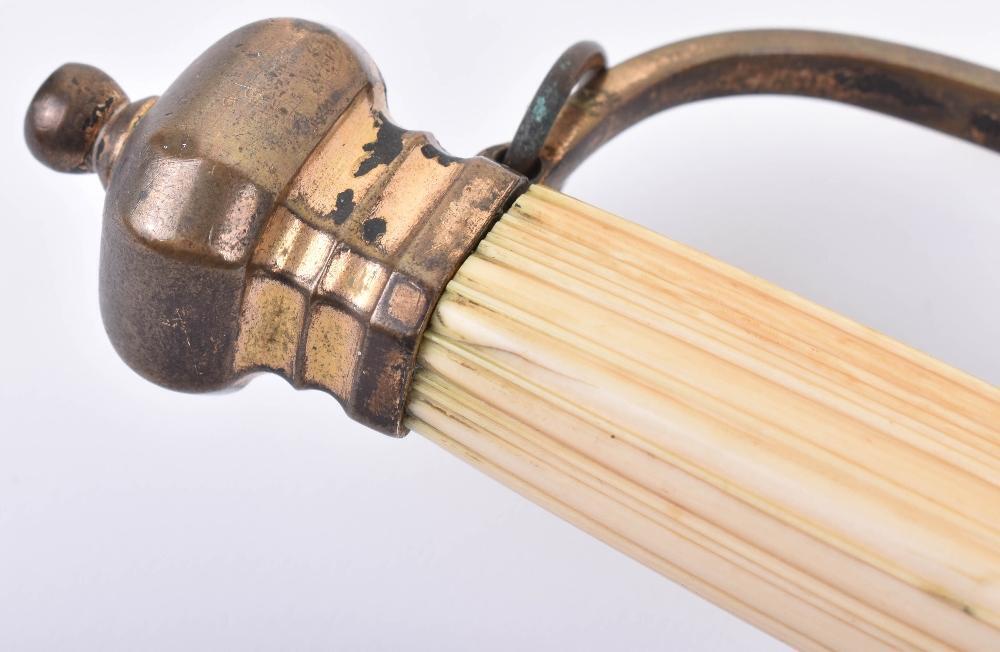 ^ Infantry officer’s sword spadroon c.1800