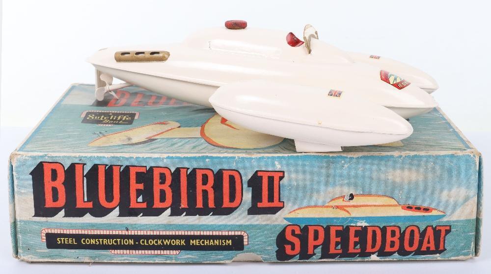 Sutcliffe boxed Bluebird II Speedboat, circa 1958,