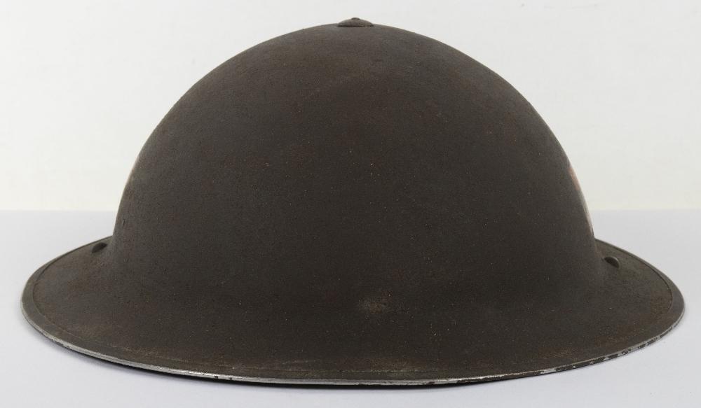 WW2 British Steel Helmet of Major Ion Melville Calvocoressi MBE MC ...
