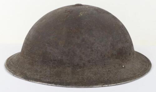 WW2 British Royal Signals Regimentally Marked Steel Combat Helmet