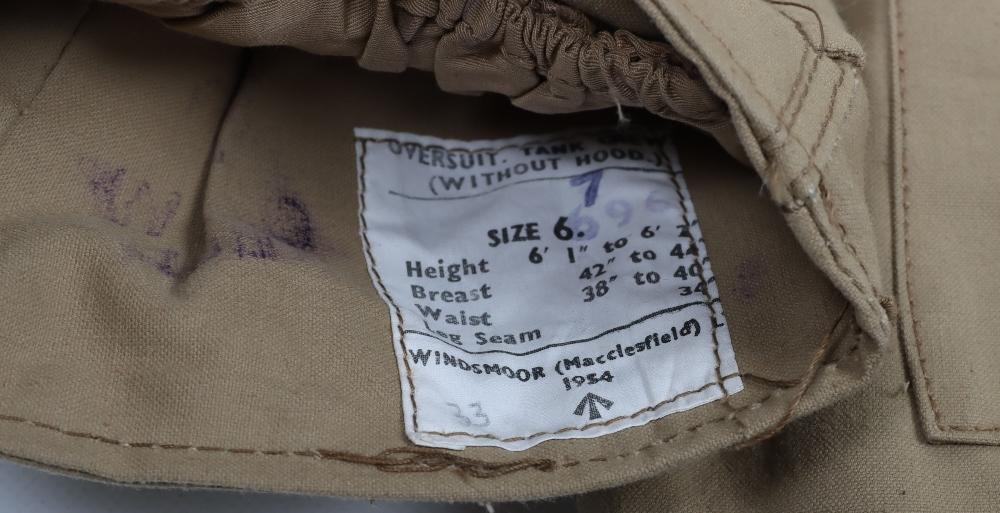 Post WW2 British Tank Suit