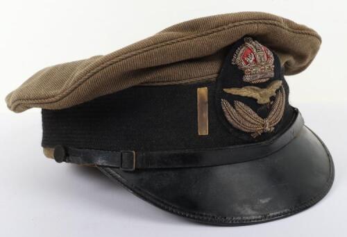 1918 Pattern Royal Air Force Officers Peaked Cap