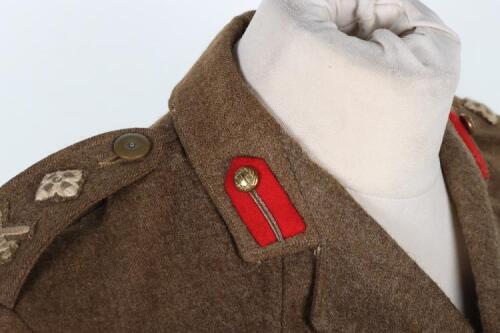 WW2 British Army Major Generals Battle Dress Blouse