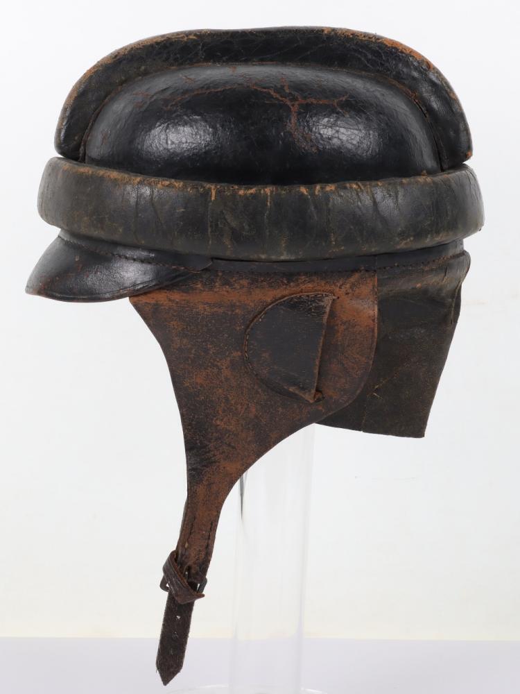 WW1 German Prussian Air Service Aviators Flying Helmet