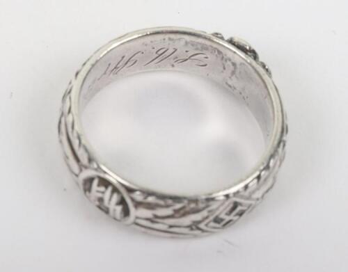 Rare Third Reich SS Honour Ring (SS-Ehrenring / Totenkopfring)