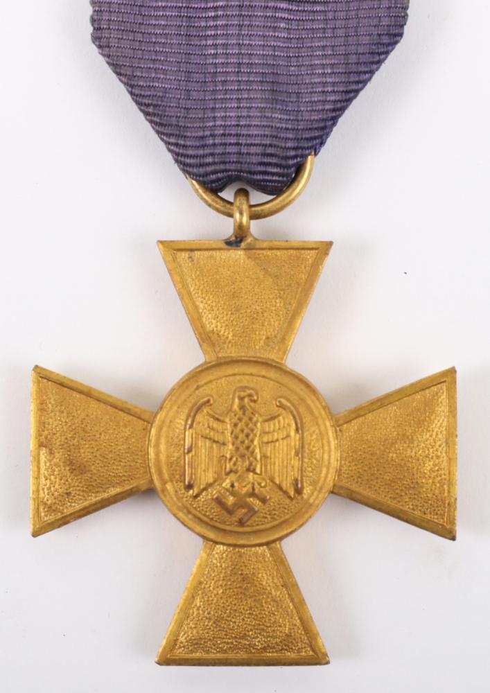 WW2 German Armed Forces 40 Year Long Service Cross