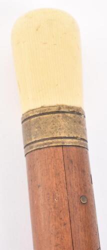 ^ Scarce British military company sergeant majors pace stick c.1880-1900