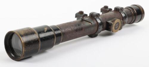 1916 Dated British Rifle Scope by Aldis Brothers Birmingham