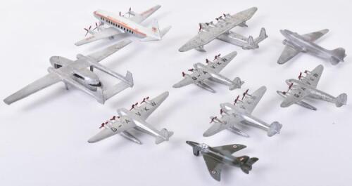 Quantity of Unboxed Dinky Toy Aircraft