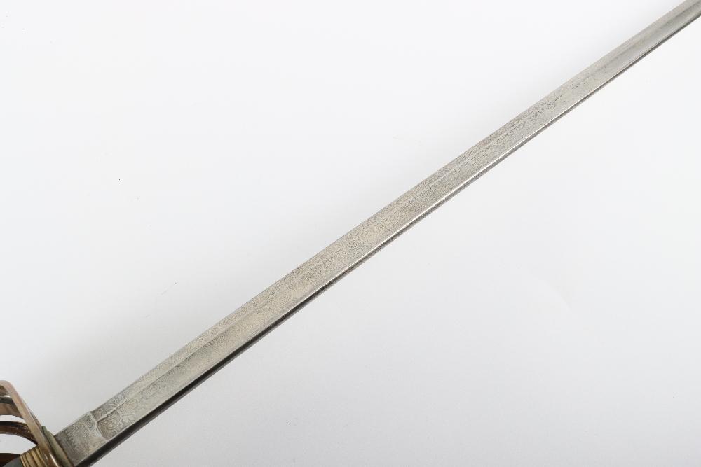 1845 Pattern Infantry Officers Sword
