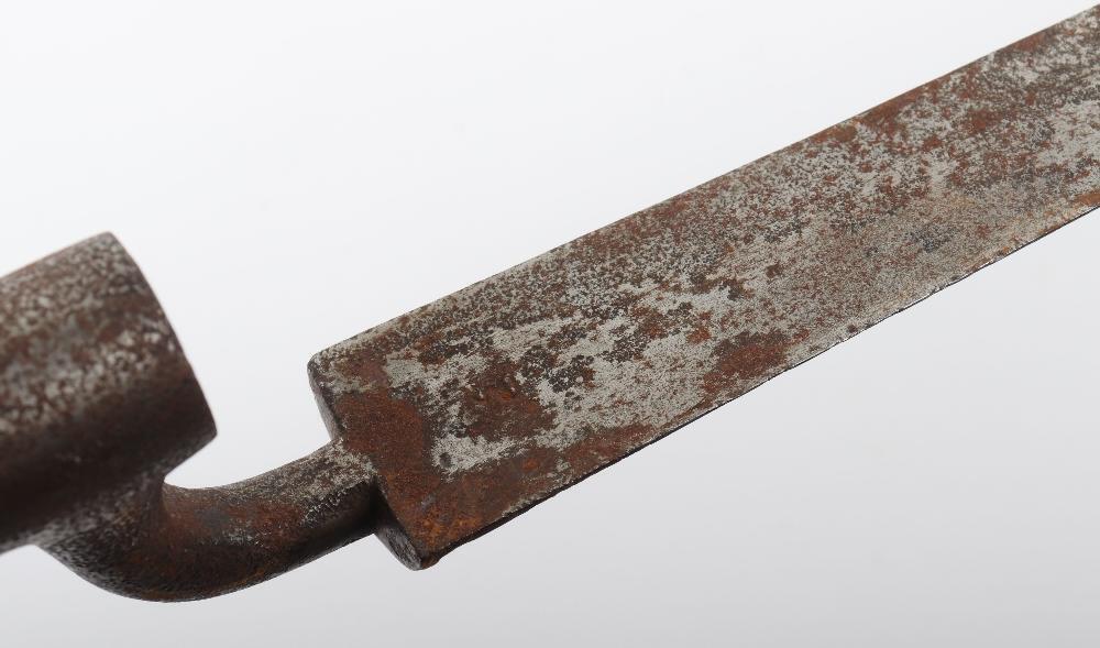 Triangular Socket Bayonet for a Brown Bess Flintlock Musket