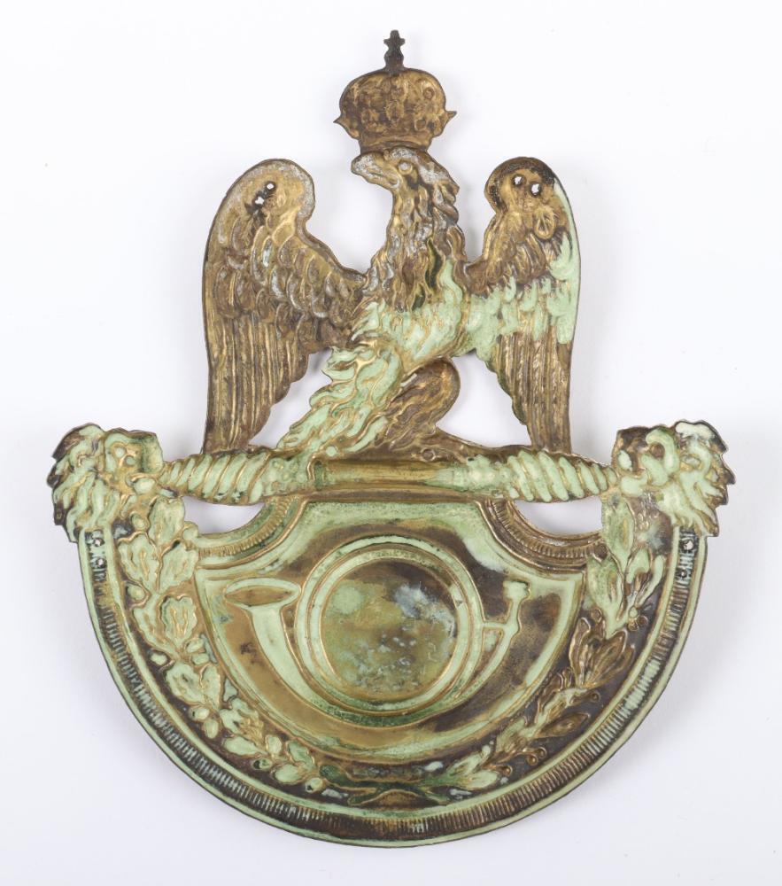 French Enlisted Ranks Shako Plate
