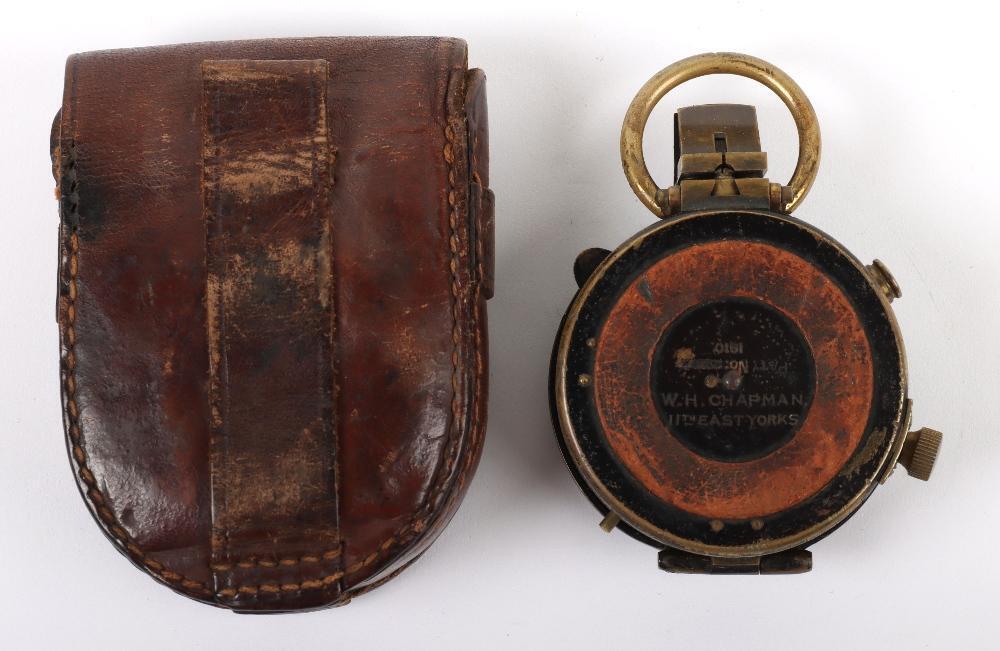 British Officers Attributed 11th (Service) 2nd Hull Tradesman Battalion ...