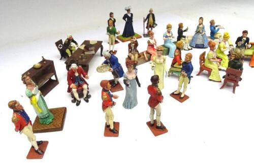 Regency Soiree Model figures