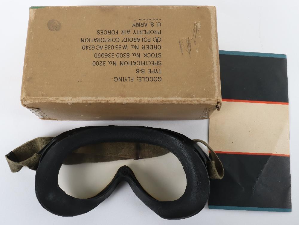 USAAF Type B-8 Polaroid Flying Goggles