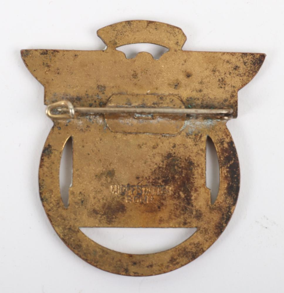 Rare Third Reich Hitler Youth 1937 Reichskampf Munchen Participation Badge