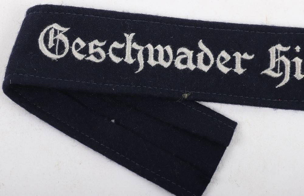 WW2 German Luftwaffe Geschwader Hindenburg Cuff Title