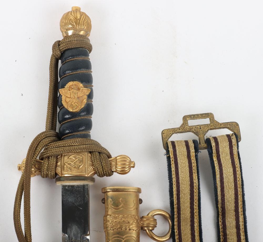 Third Reich Wasserschutzpolizei (Water Police) Leaders Dress Dagger ...