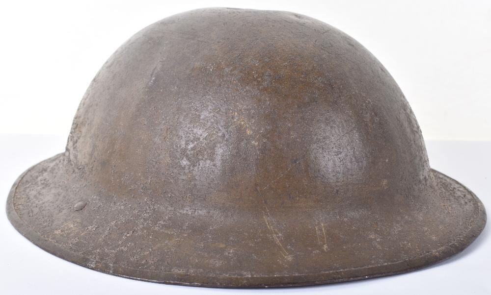 WW1 British “B” Pattern Brodie Steel Combat Helmet