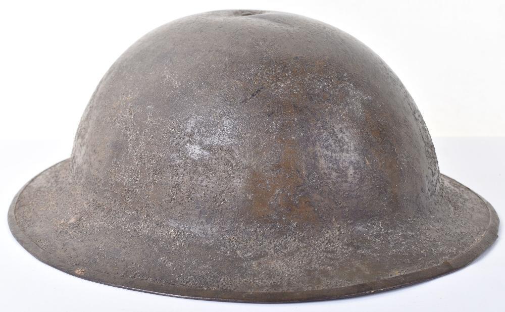 WW1 British “B” Pattern Brodie Steel Combat Helmet
