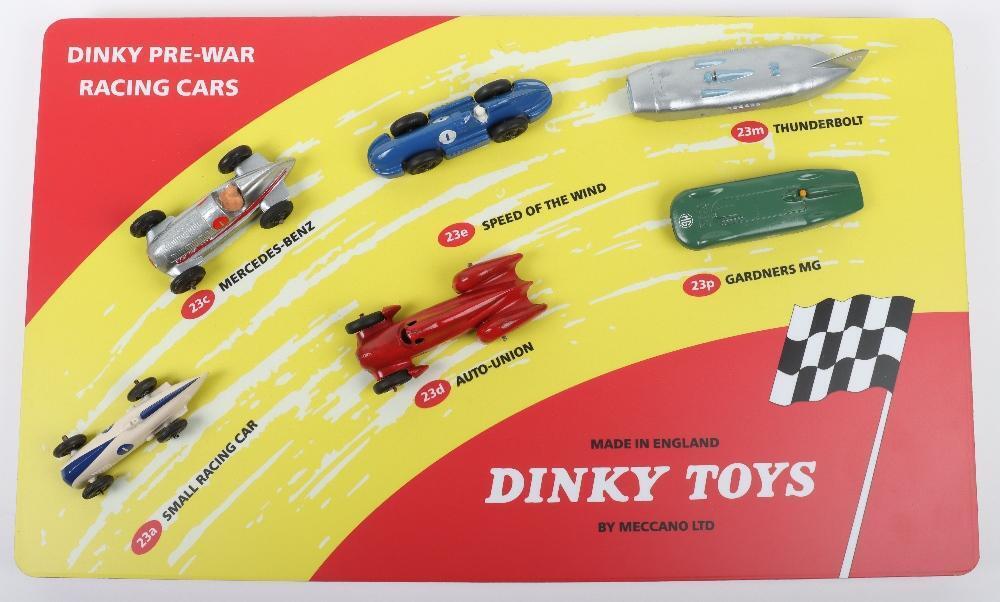 A Professionally made Reproduction Dinky Toys Pre-War Racing Cars ...