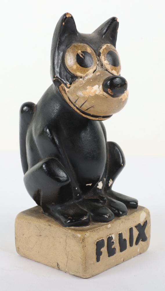 Vintage Chalkware figure of Felix the Cat