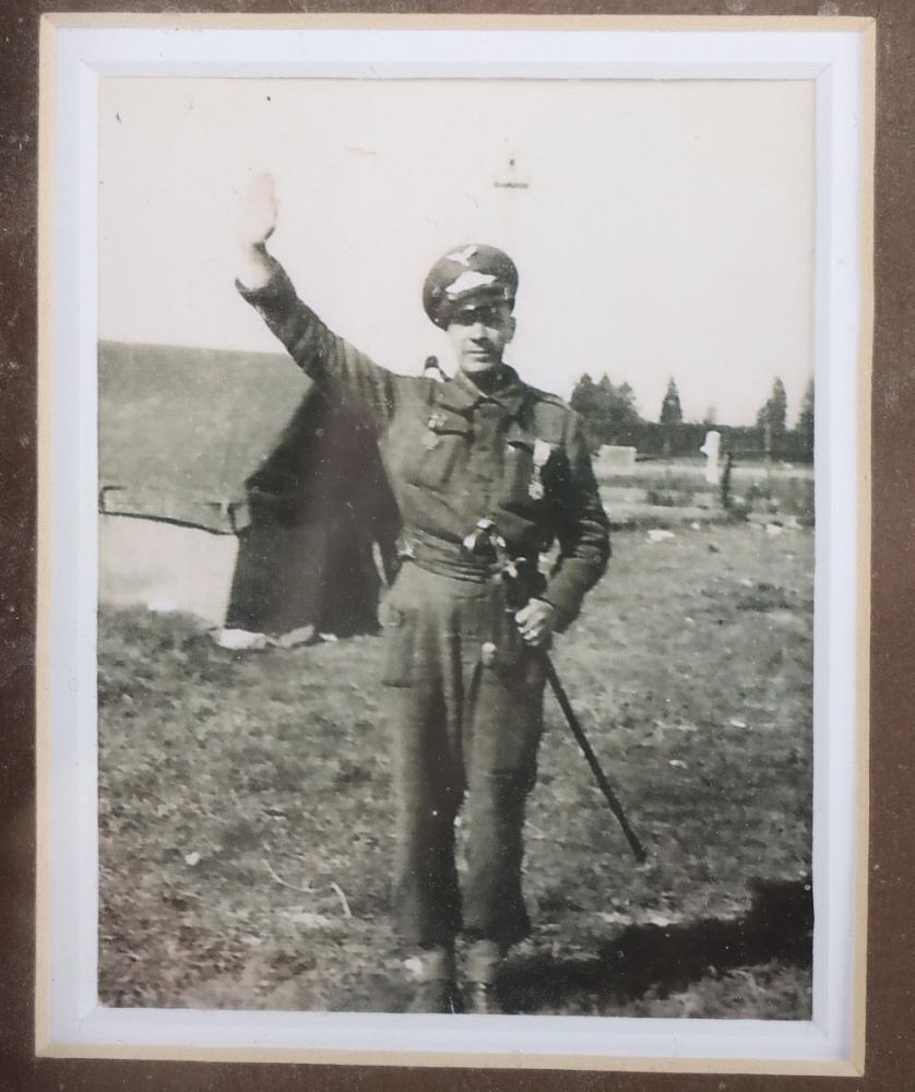 Framed WW2 Campaign Medal Group of Trooper A E Dearman Royal Armoured ...