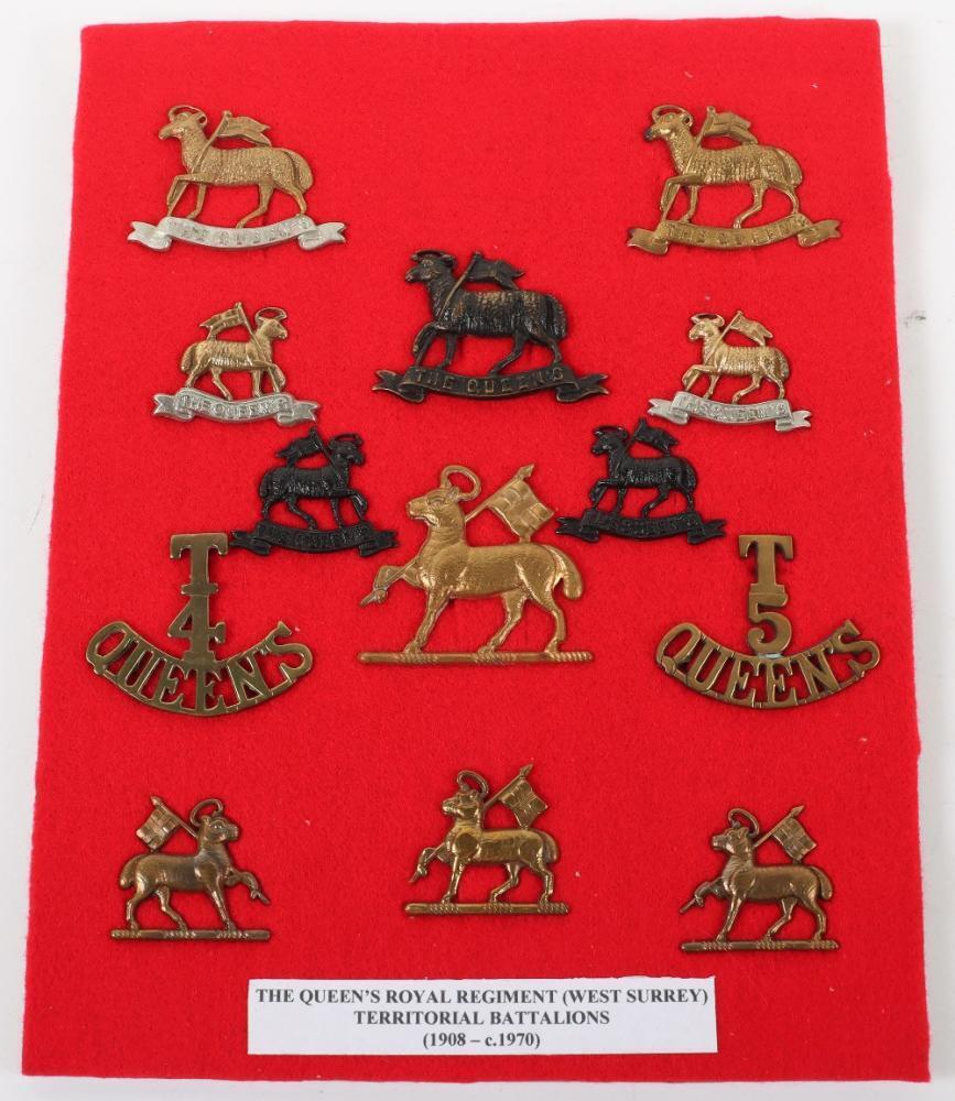 4th and 5th Territorial Battalions Queens Royal West Surrey Regiment ...