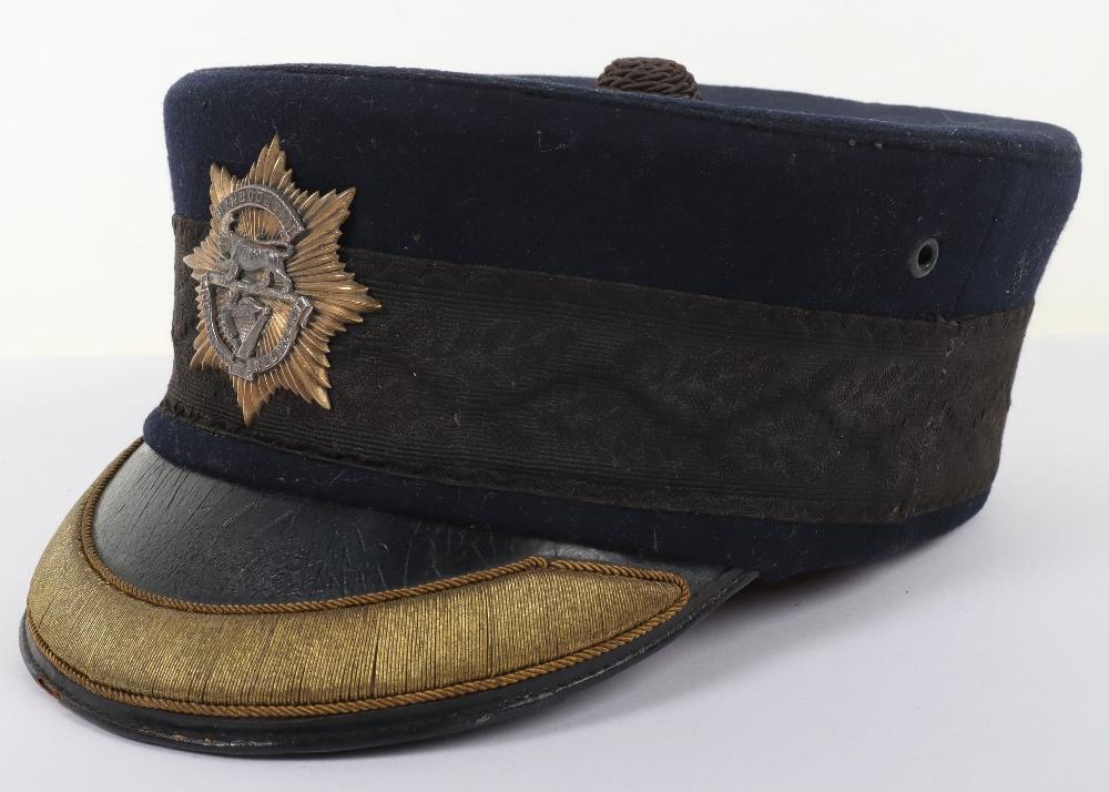 Post 1881 Leicestershire Regiment Officers Forage Cap