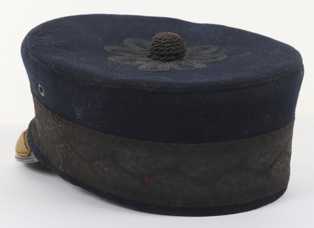 Post 1881 Leicestershire Regiment Officers Forage Cap