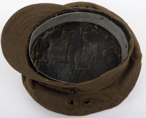 WW1 British Denim Trench Cap of the 11th County of London Regiment The ...