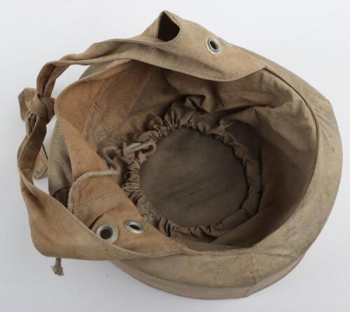 Scarce WW2 British Parachute Training Bungee Helmet