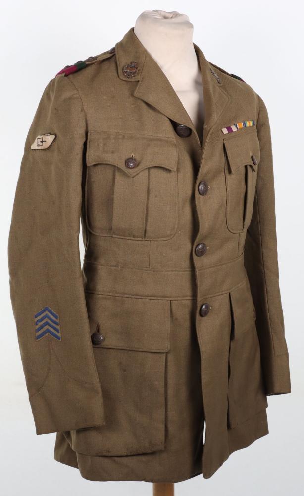 WW1 Tank Corps Officers Shoulder Rank Tunic Belonging to Captain Alfred ...
