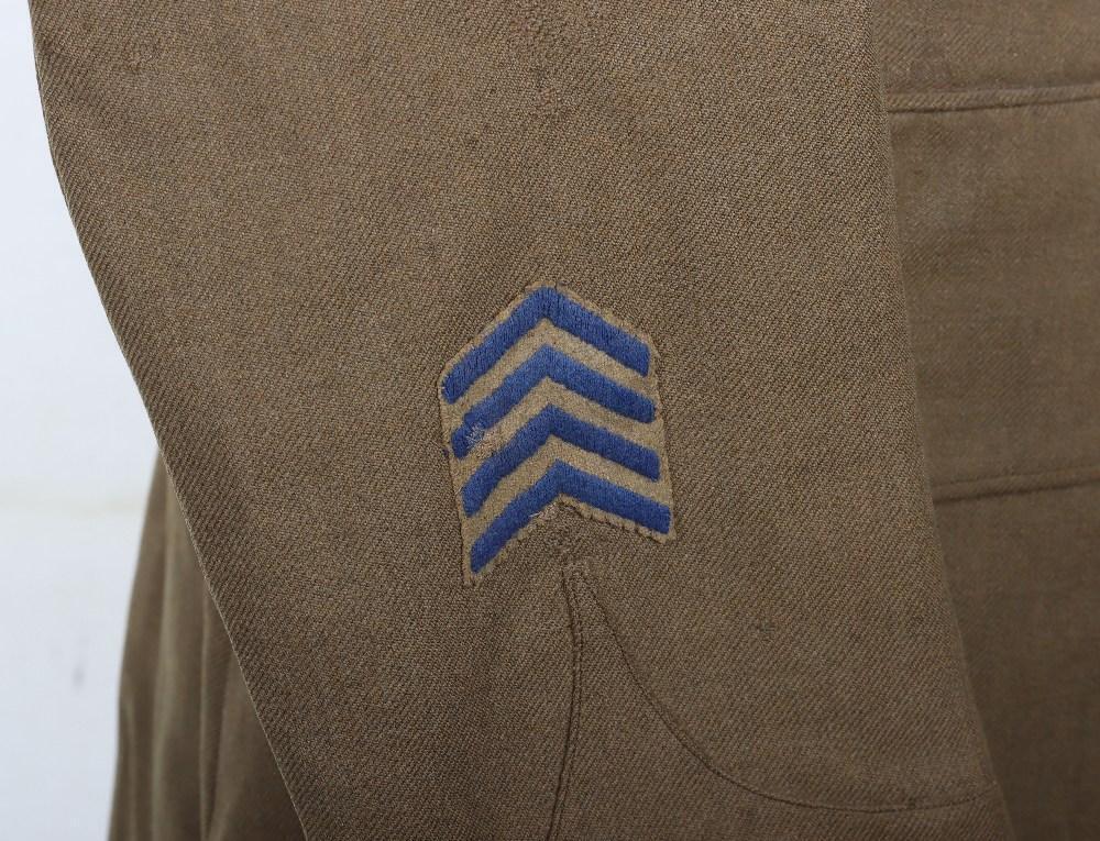 WW1 Tank Corps Officers Shoulder Rank Tunic Belonging to Captain Alfred ...