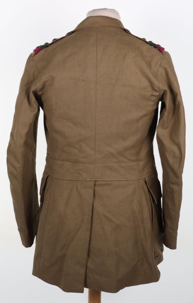WW1 Tank Corps Officers Shoulder Rank Tunic Belonging to Captain Alfred ...