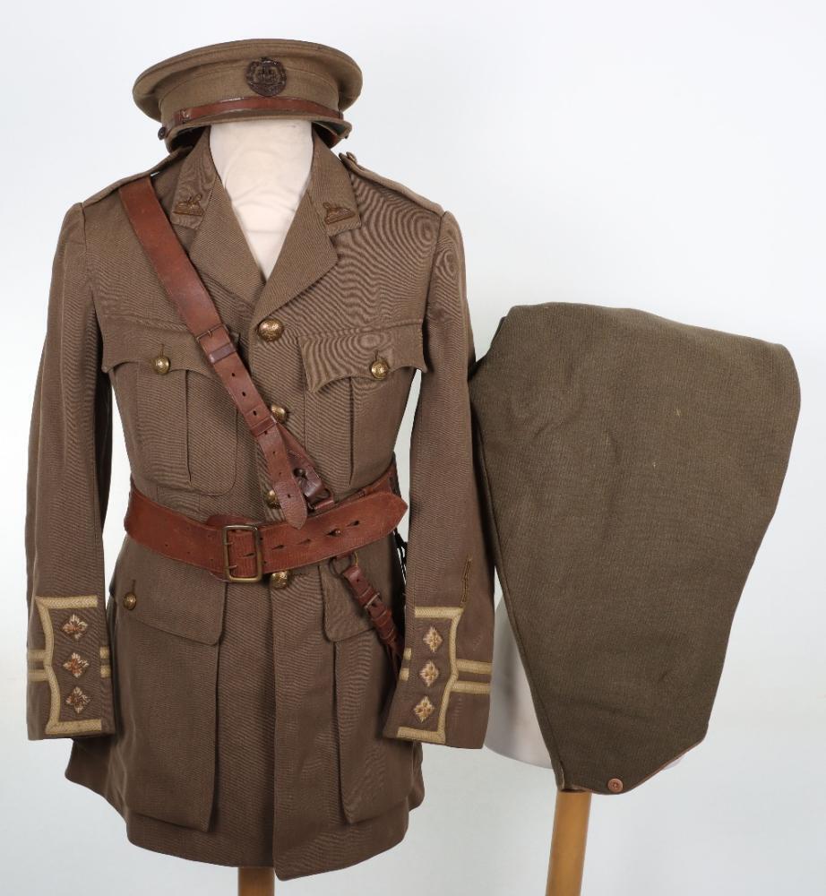 WW1 British Cuff Rank Uniform Grouping of a Captain in the Dorsetshire ...