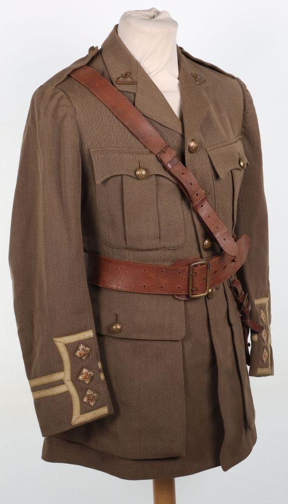 WW1 British Cuff Rank Uniform Grouping of a Captain in the Dorsetshire ...