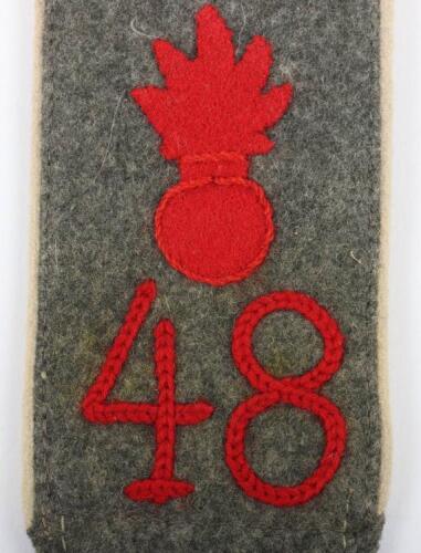 WW1 Imperial German M-15 Enlisted Ranks Shoulder Strap of 48th (4th ...