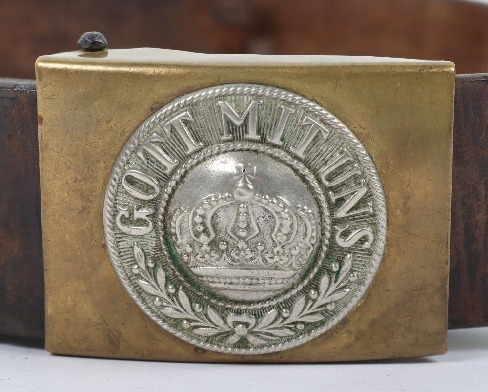 WW1 German Prussian Other Ranks Belt and Buckle