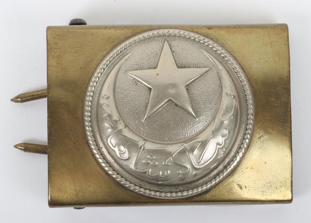 WW1 Turkish Enlisted Ranks Belt Buckle