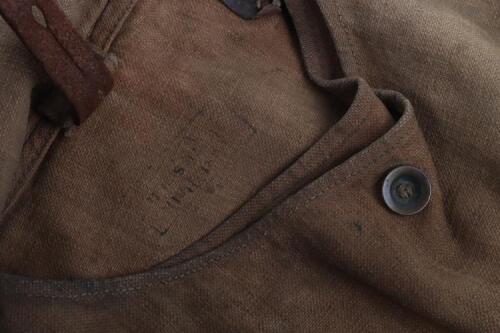 WW1 German Landsturm Infantry Battalion Marked Enlisted Ranks Bread Bag