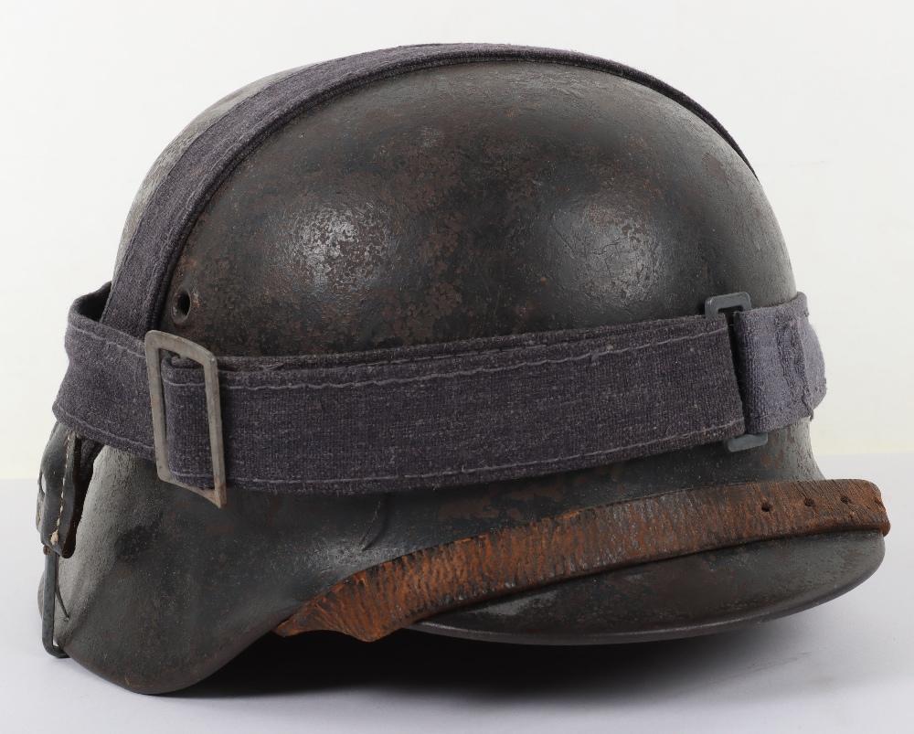 WW2 German Luftwaffe M-40 Pattern Steel Combat Helmet