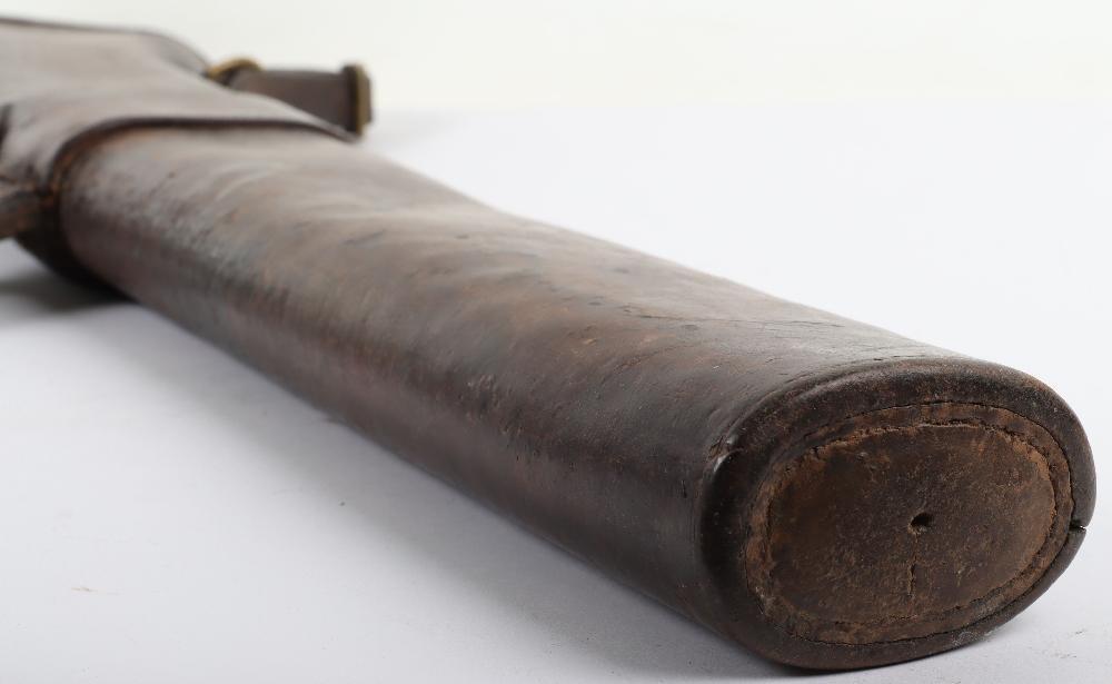 Great War Period British Cavalry Leather Rifle Bucket