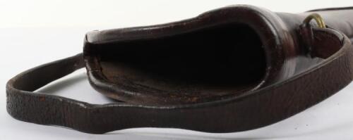 Great War Period British Cavalry Leather Rifle Bucket