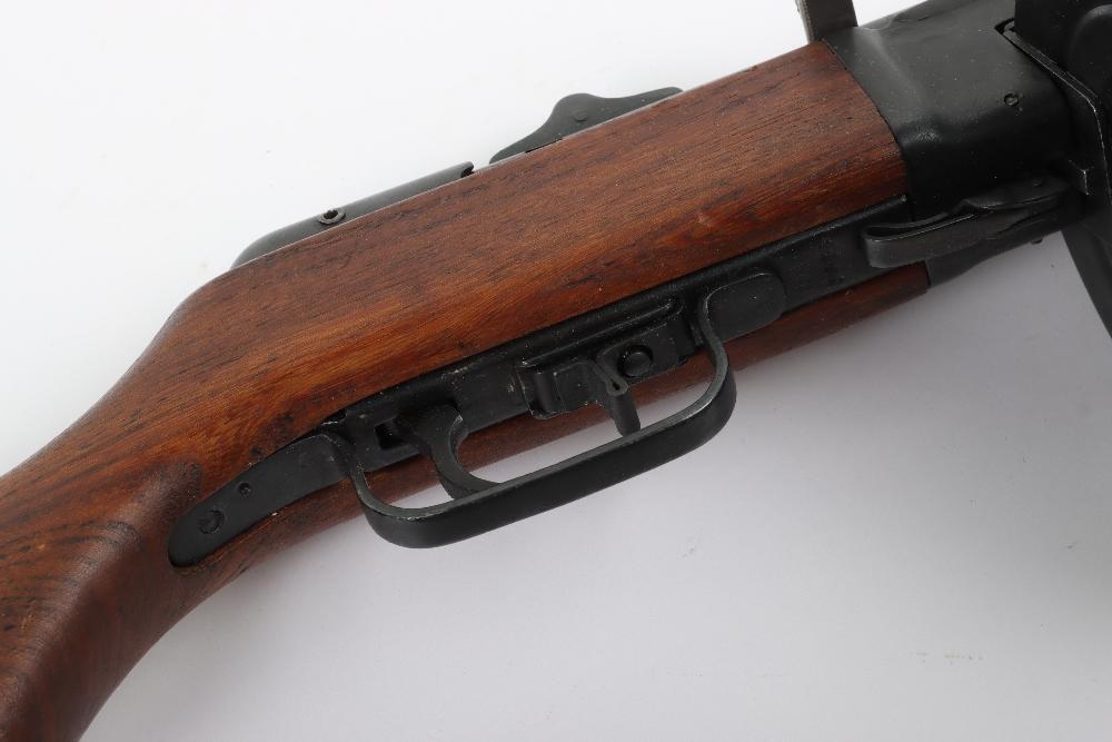 Deactivated 1945 Soviet Russian PPSH-41 Sub Machine Gun